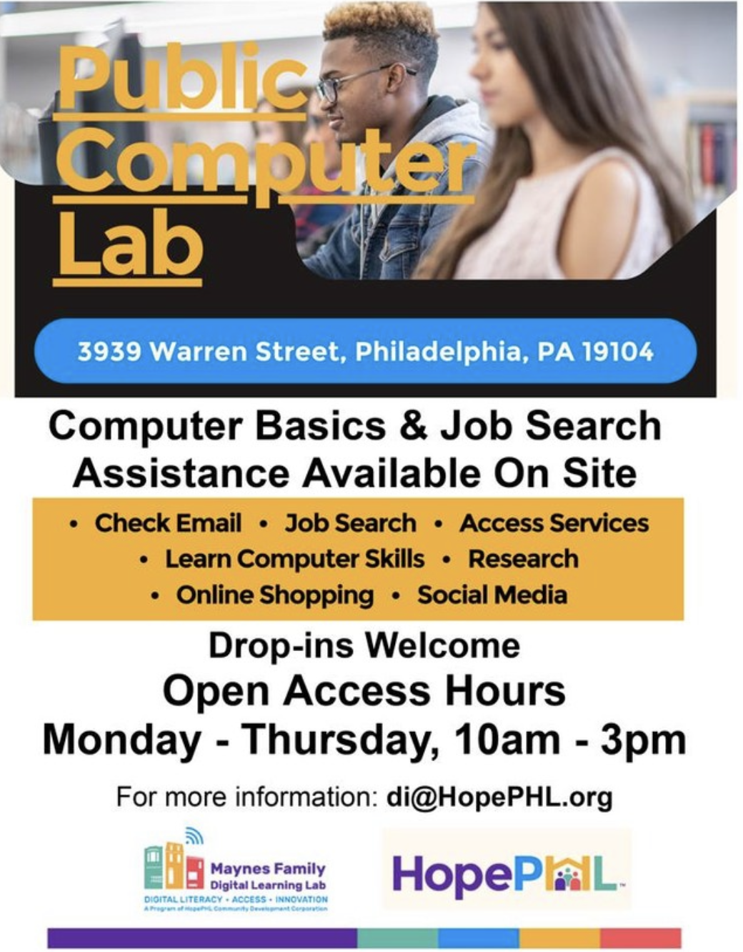 Public Computer Lab - Uplifme